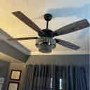 Etta Avenue™ 52" Rafferty 5 - Blade Crystal Ceiling Fan with Remote ...