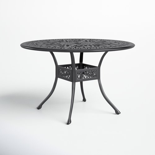 Farmhouse & Rustic Round Outdoor Dining Tables | Birch Lane