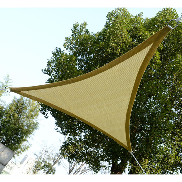 Outsunny 16'4" Triangle Shade Sail | Wayfair