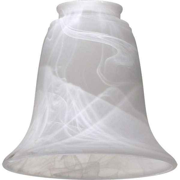 Charlton Home® 5.25'' H Glass Bell Lamp Shade & Reviews | Wayfair