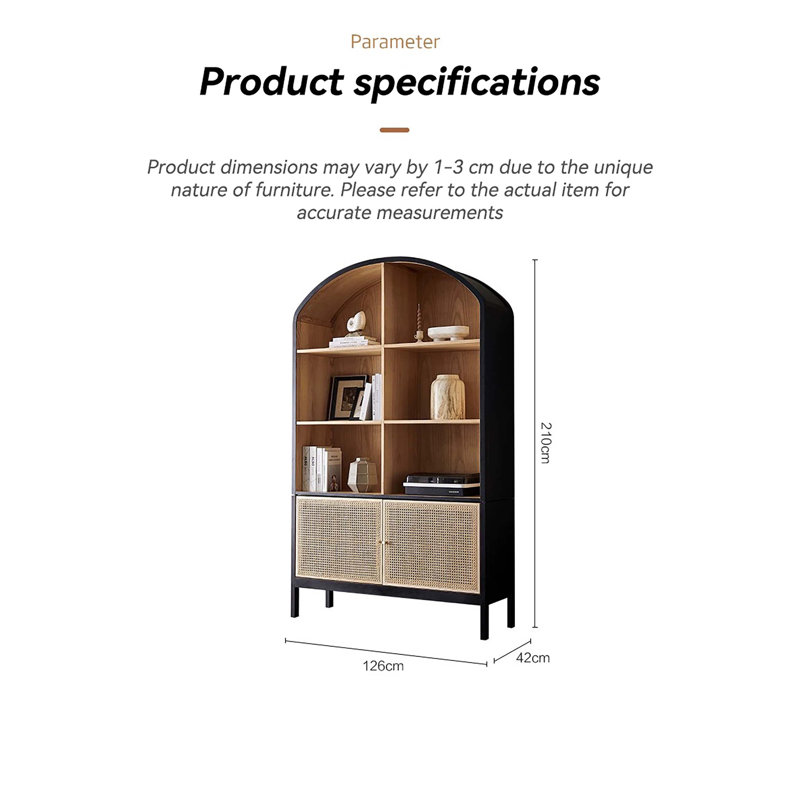 Bayou Breeze Rieth Hardwood Accent Cabinet | Wayfair