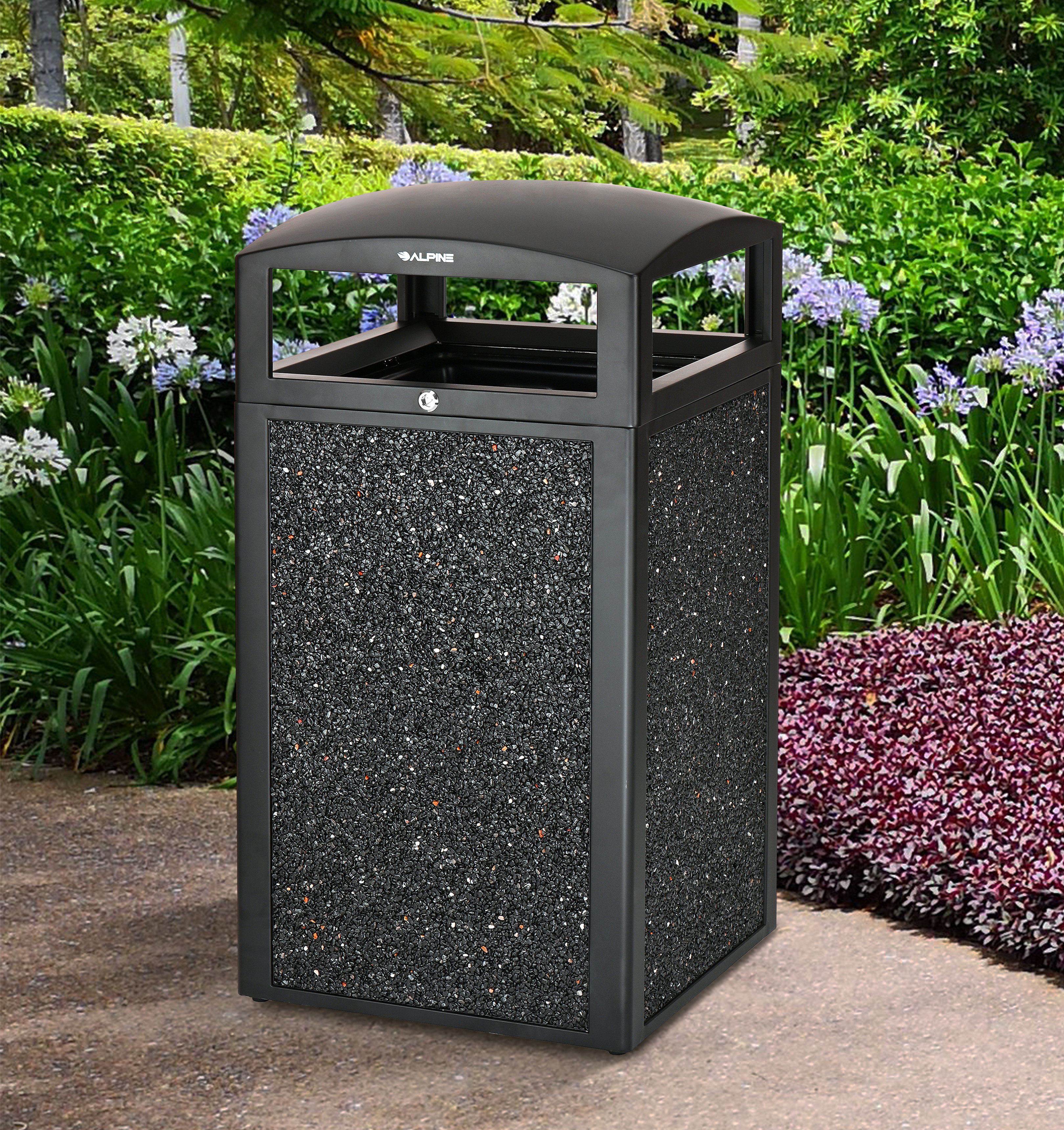 Alpine Industries 471 Series Stainless Steel Stone Panelled 40 Gallon ...
