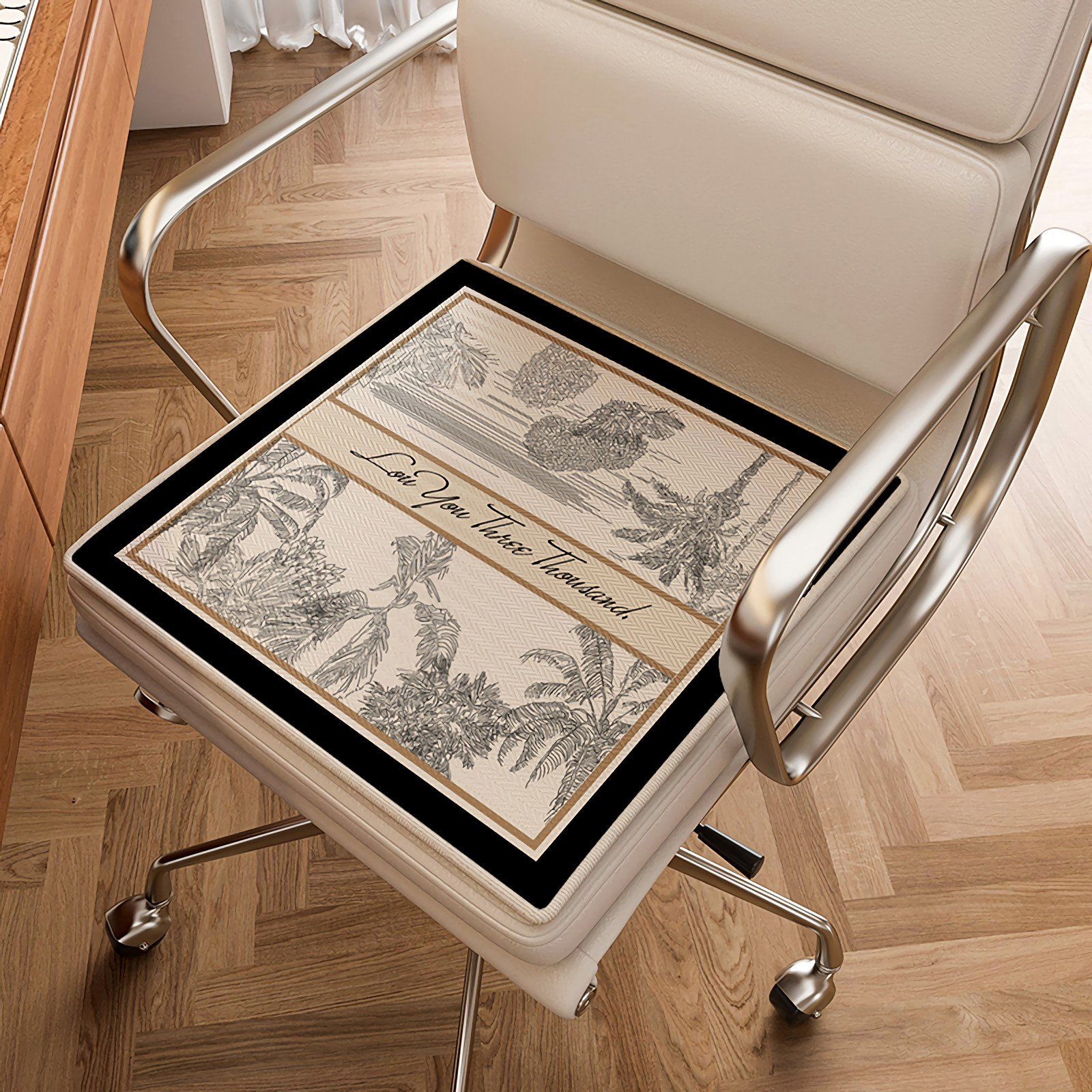 Latitude Run® Universal Four-Season Non-Slip Gaming Stool Cushion ...