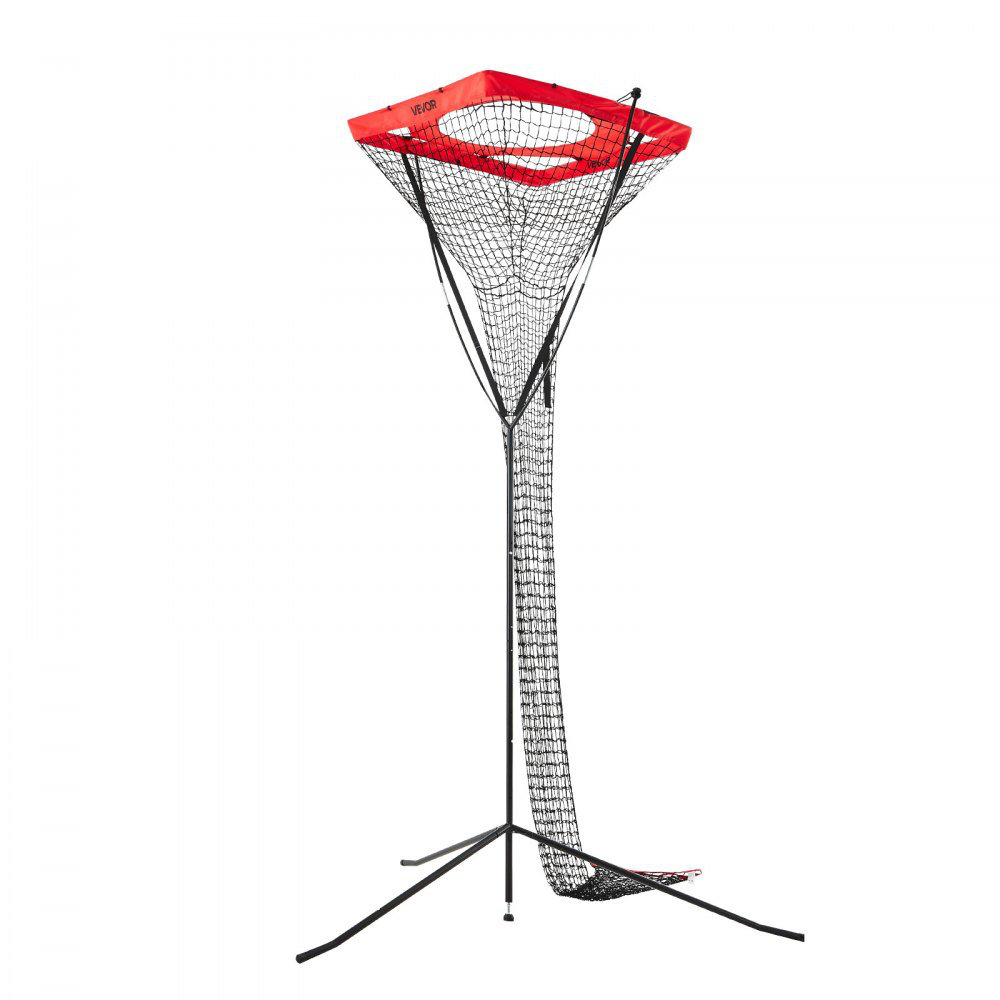 VEVOR Volleyball Setter Training Equipment Trainer Net Angle and Height ...