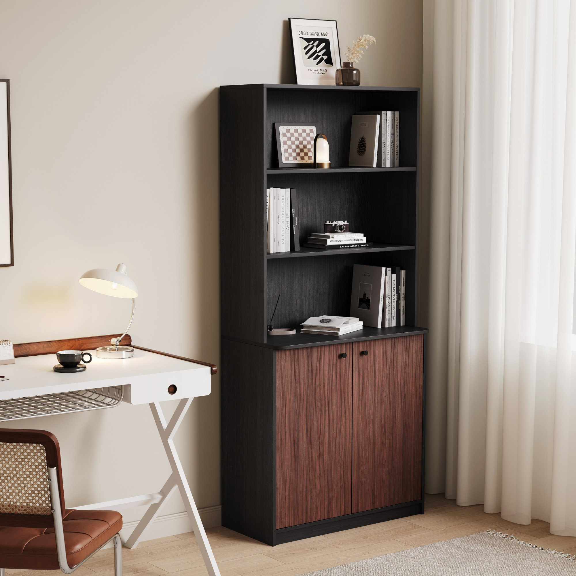 Red Barrel Studio® Rielyn Bookcase | Wayfair