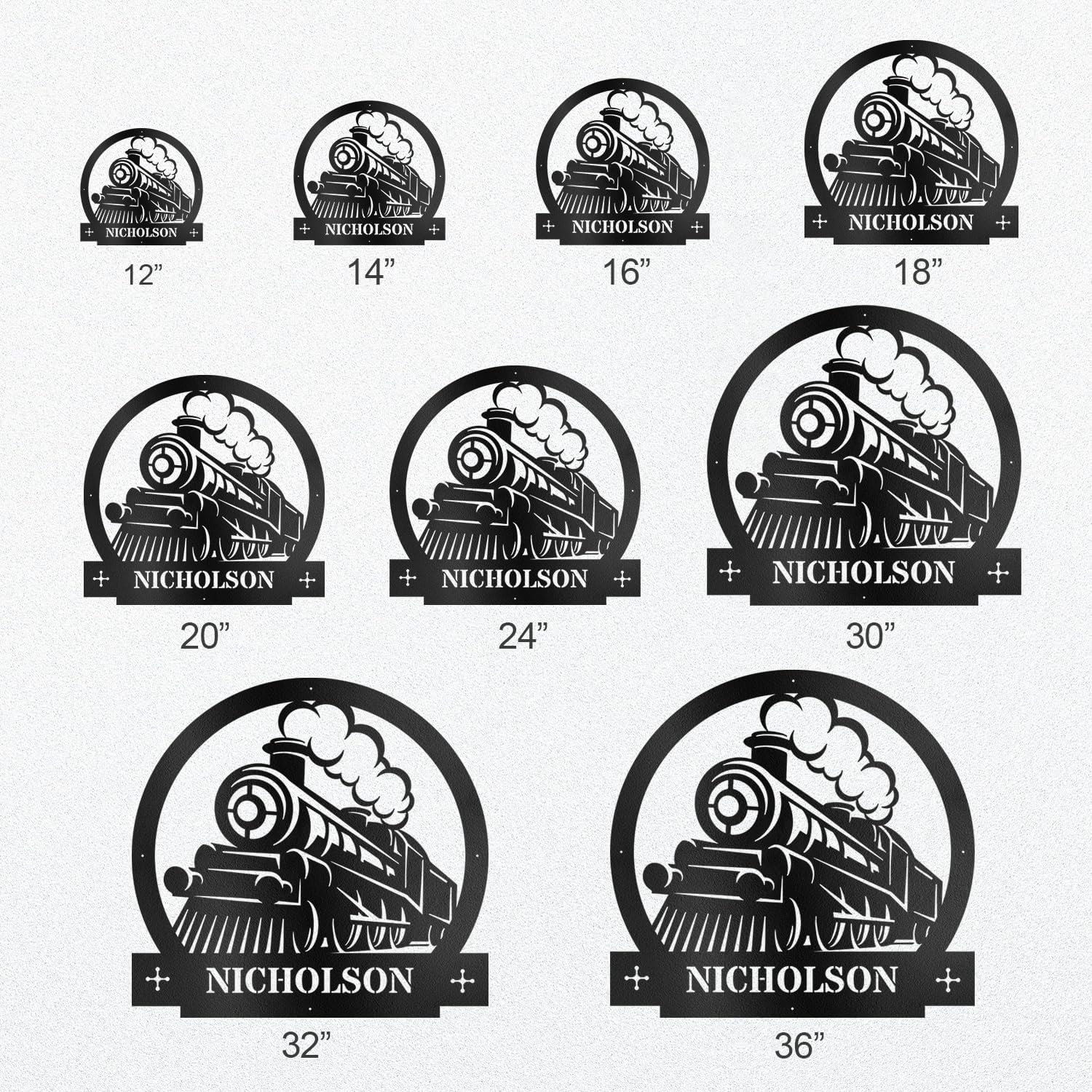 SIGNLEADER IND MAY27 Custom Metal Signs Metal Name Sign Metal Wall Art ...