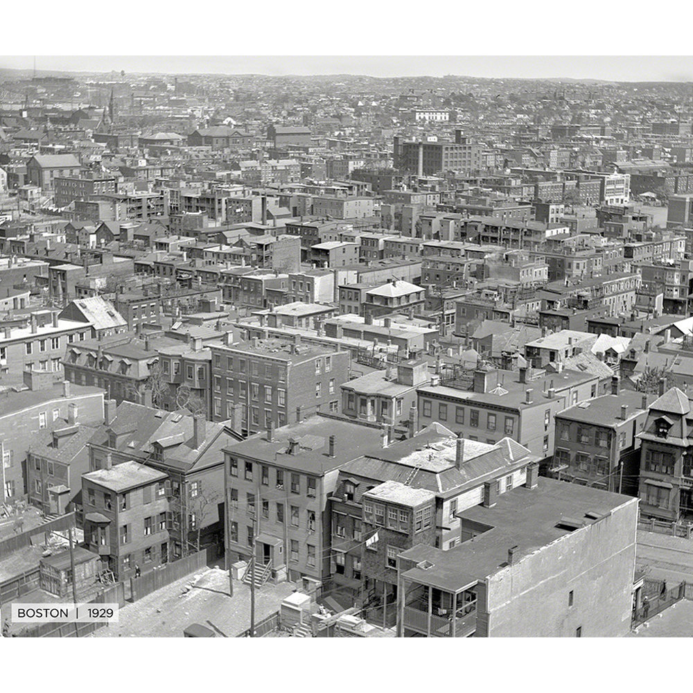 Ebern Designs Historic Boston - Wrapped Canvas Photograph Print | Wayfair