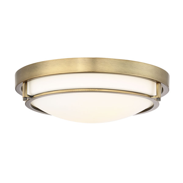 Satin-two-tone-light-fixture | Wayfair