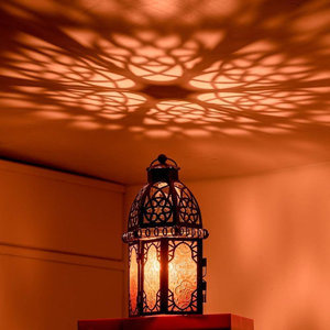 Bungalow Rose 12.4" Metal Wall Lantern | Wayfair