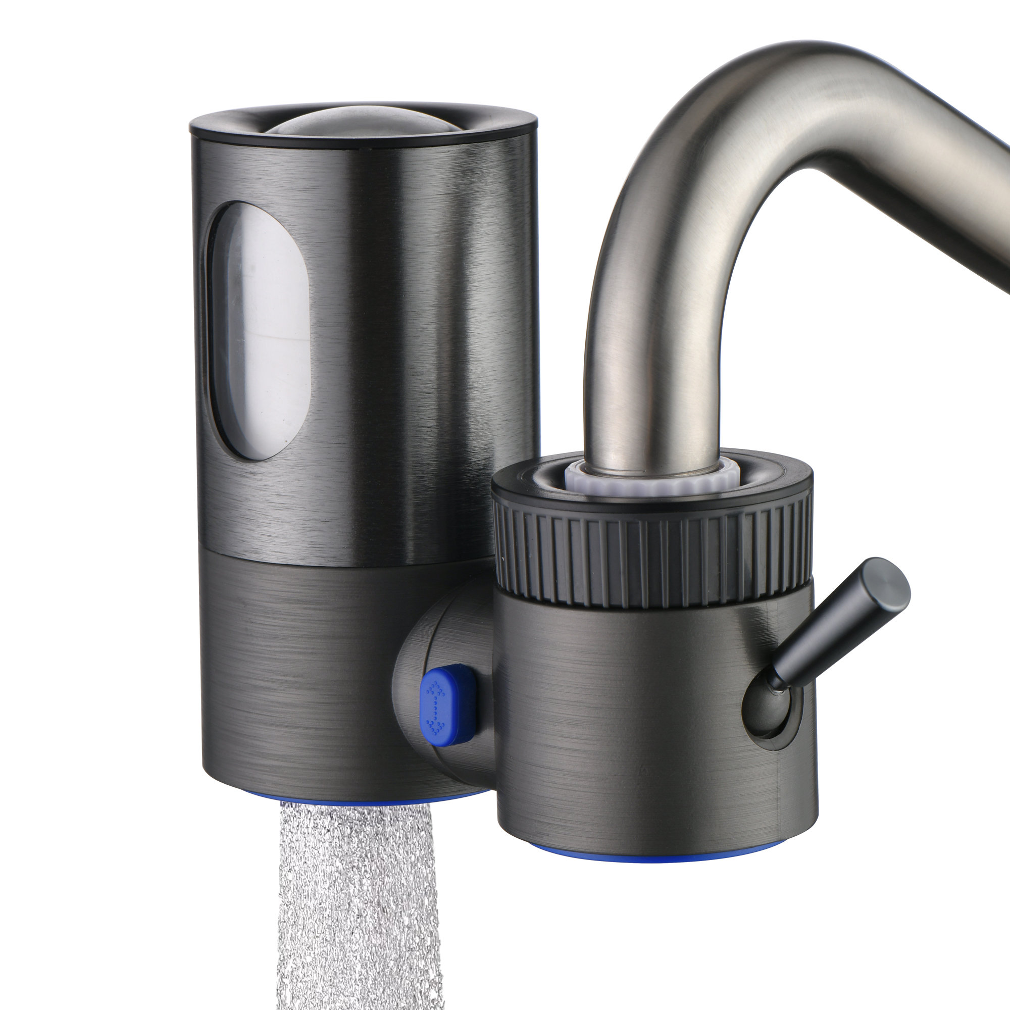 Sumerain Faucet Mount Water Filter for Bathroom and Kitchen, Water ...