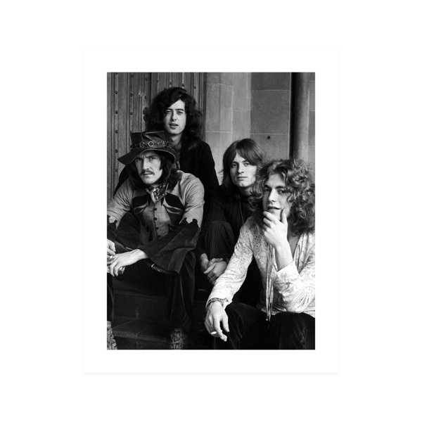Globe Photos Entertainment Portrait Of Led Zeppelin Band Members At The ...