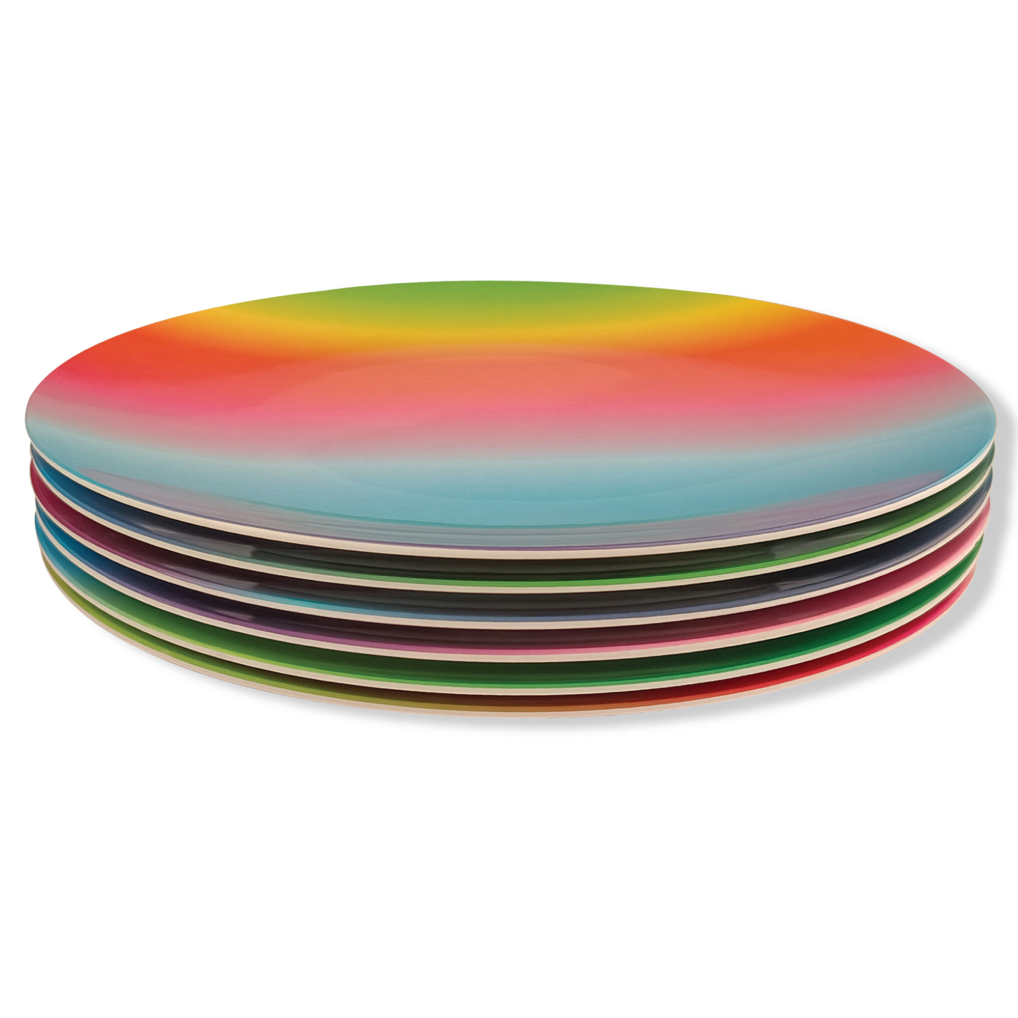French Bull 11" Dinner Plate Gift Box Set Of 6 - Aurora | Wayfair