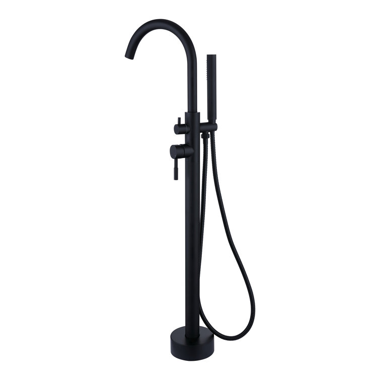 Averen Inc Kebo 2 Handle Bathroom Freestanding Tub Filler with Diverter ...