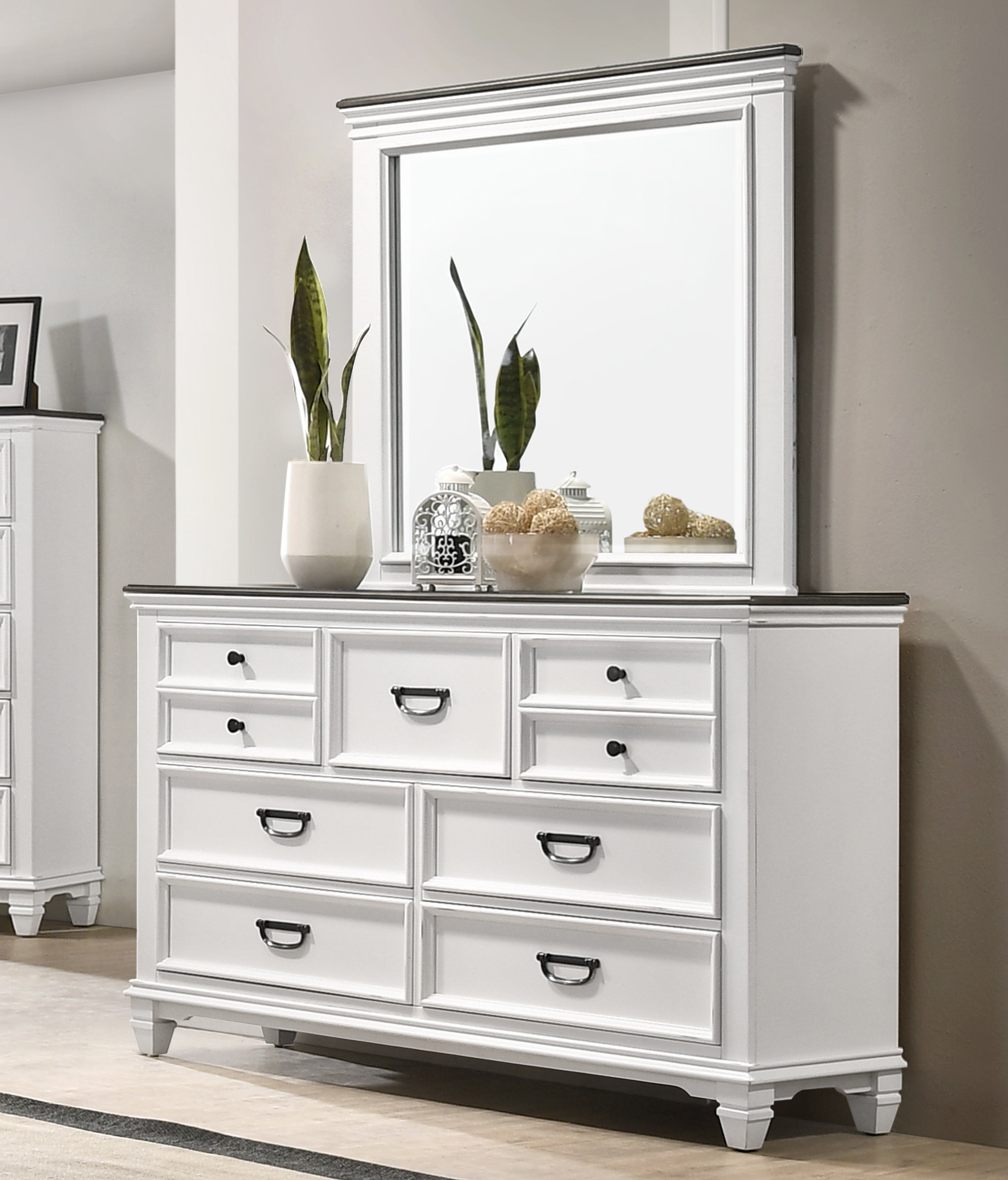 Laurel Foundry Modern Farmhouse® Semaj 7 Drawer 63" W Dresser with ...