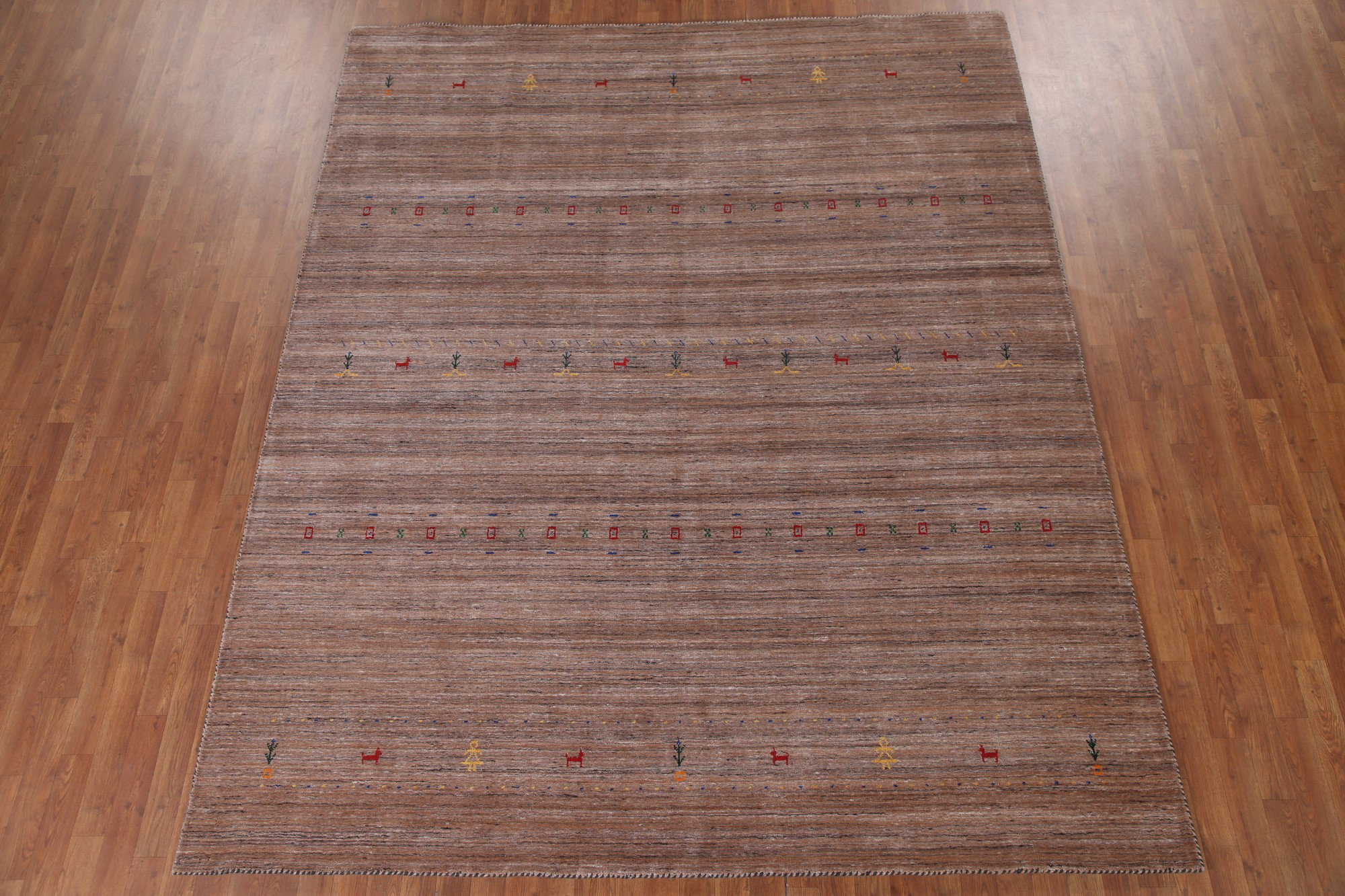 Foundry Select Gabbeh Oriental Area Rug 8x10 | Wayfair