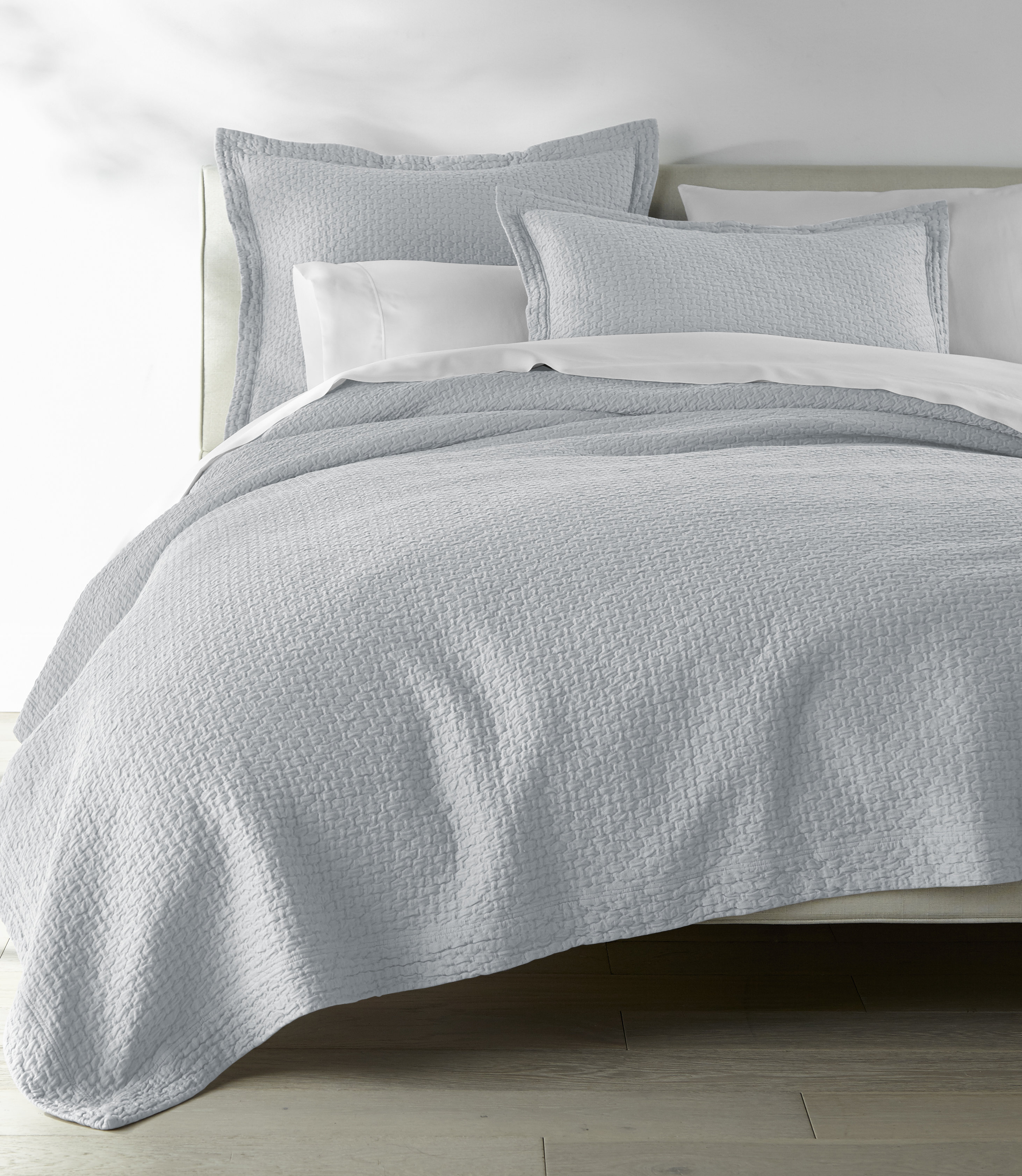 Peacock Alley Juliet Standard Cotton Modern & Contemporary Coverlet ...