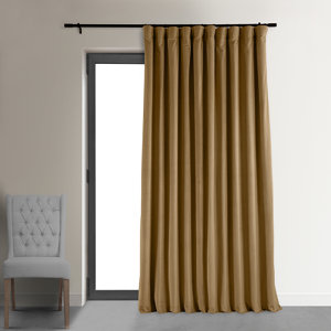 Yellow & Gold Curtains & Drapes You'll Love | Wayfair