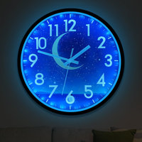 Illuminated Wall Clocks You'll Love | Wayfair