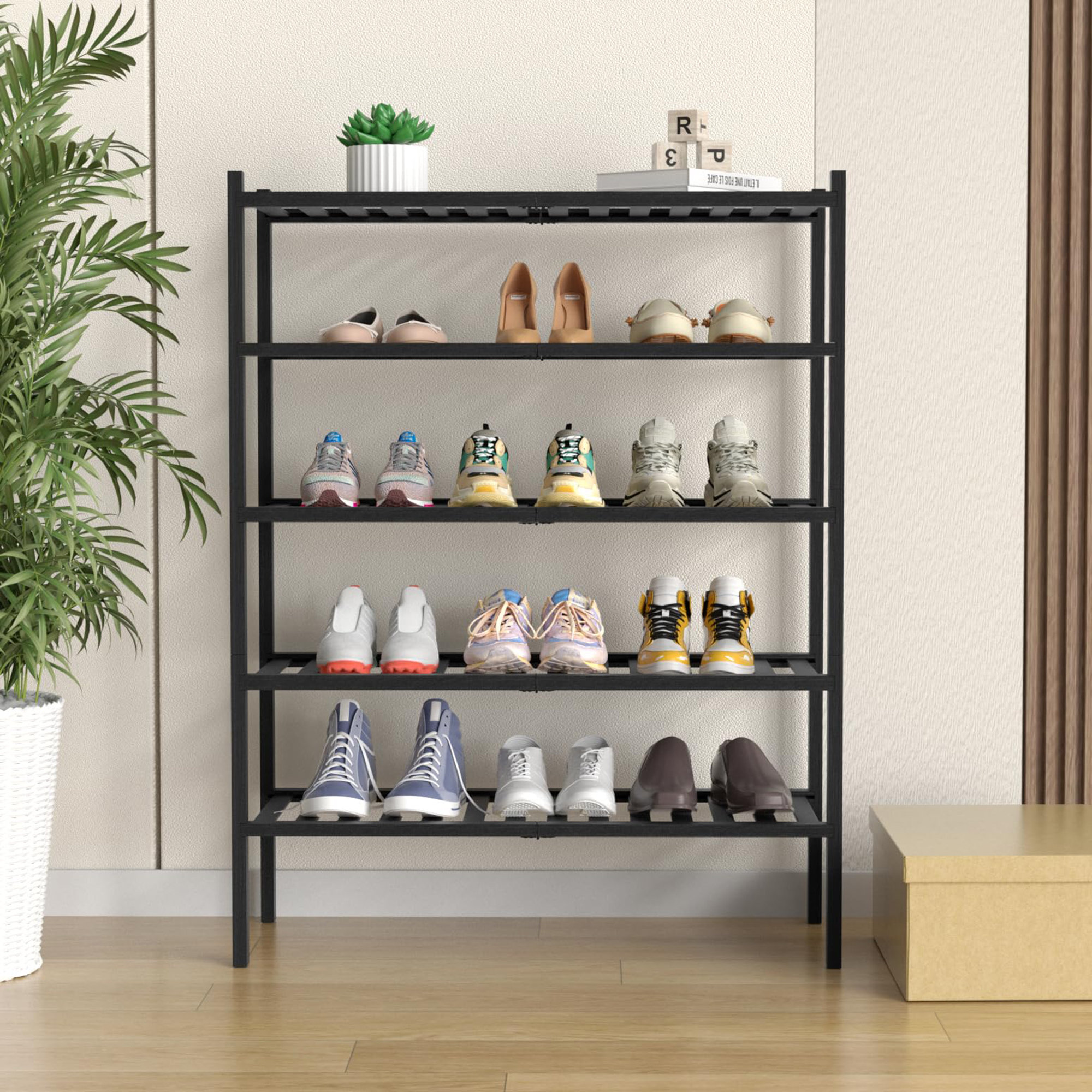 Latitude Run® 20 Pair Shoe Rack | Wayfair