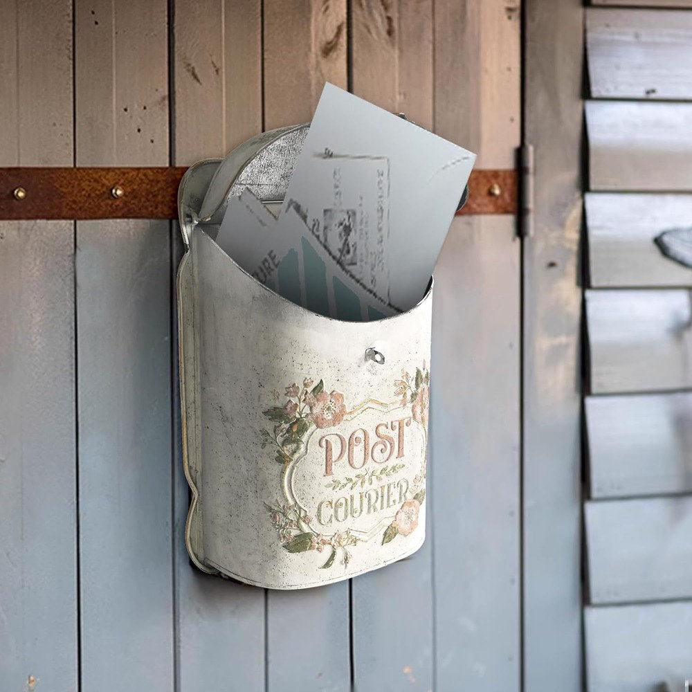 Cozy Oasis Metal Wall Mounted Mailbox | Wayfair