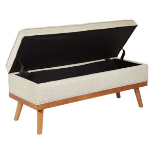 George Oliver Boyu Upholstered Storage Bench & Reviews | Wayfair