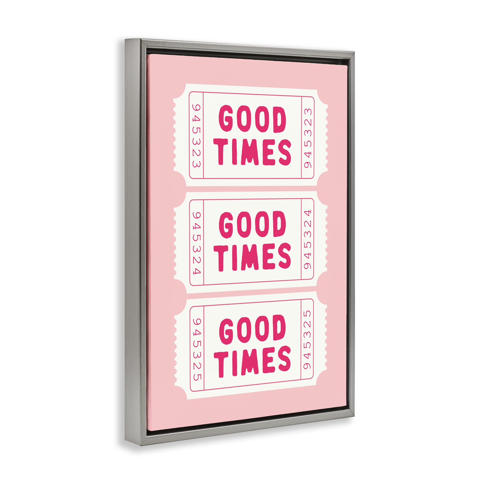 Hokku Designs Good Times Ticket Stubs Floating Frame, design by ...