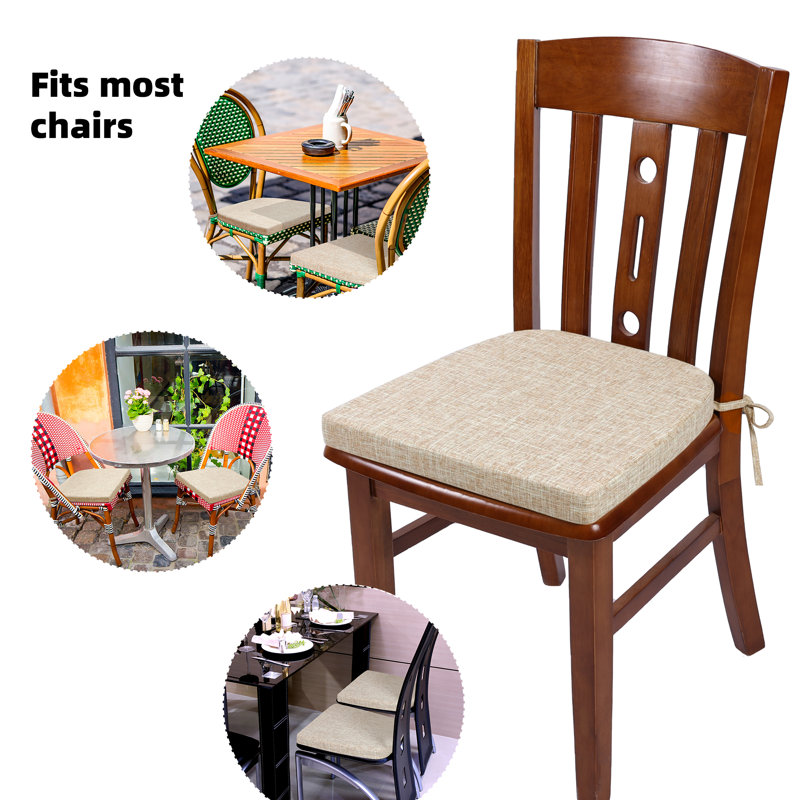 Latitude Run® Indoor 1.5'' Dining Chair Chair Pad & Reviews | Wayfair