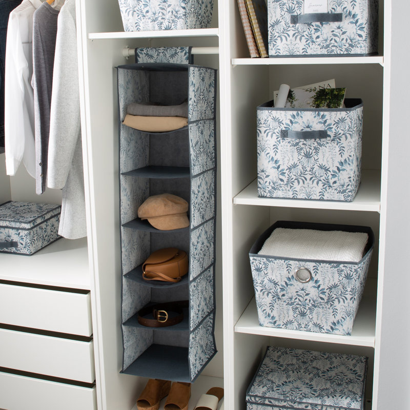 Laura Ashley Parterre Fabric Hanging Organizer | Wayfair
