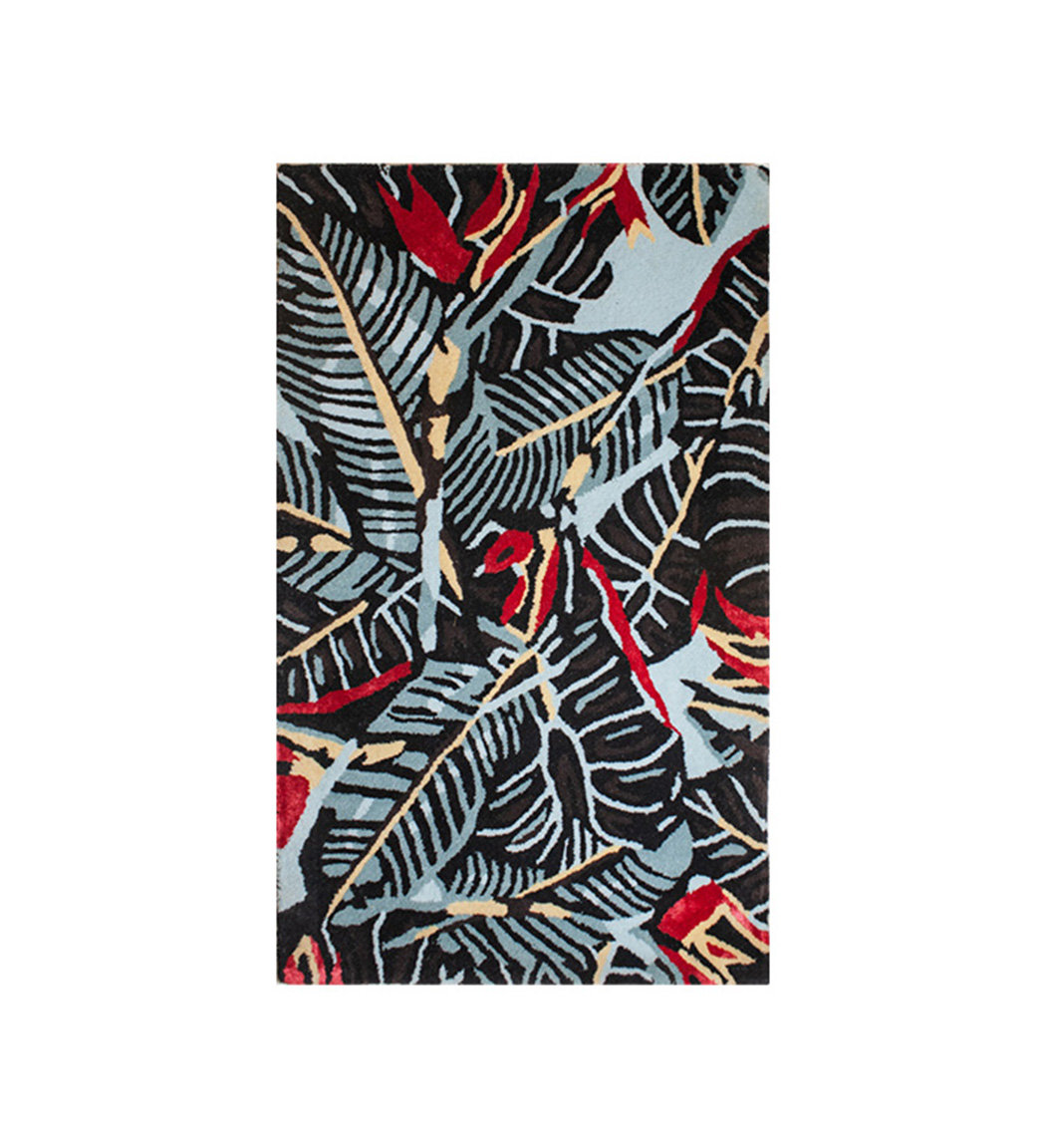 ETEREO New York Hand-Made Rainforest Accent Rug | Wayfair