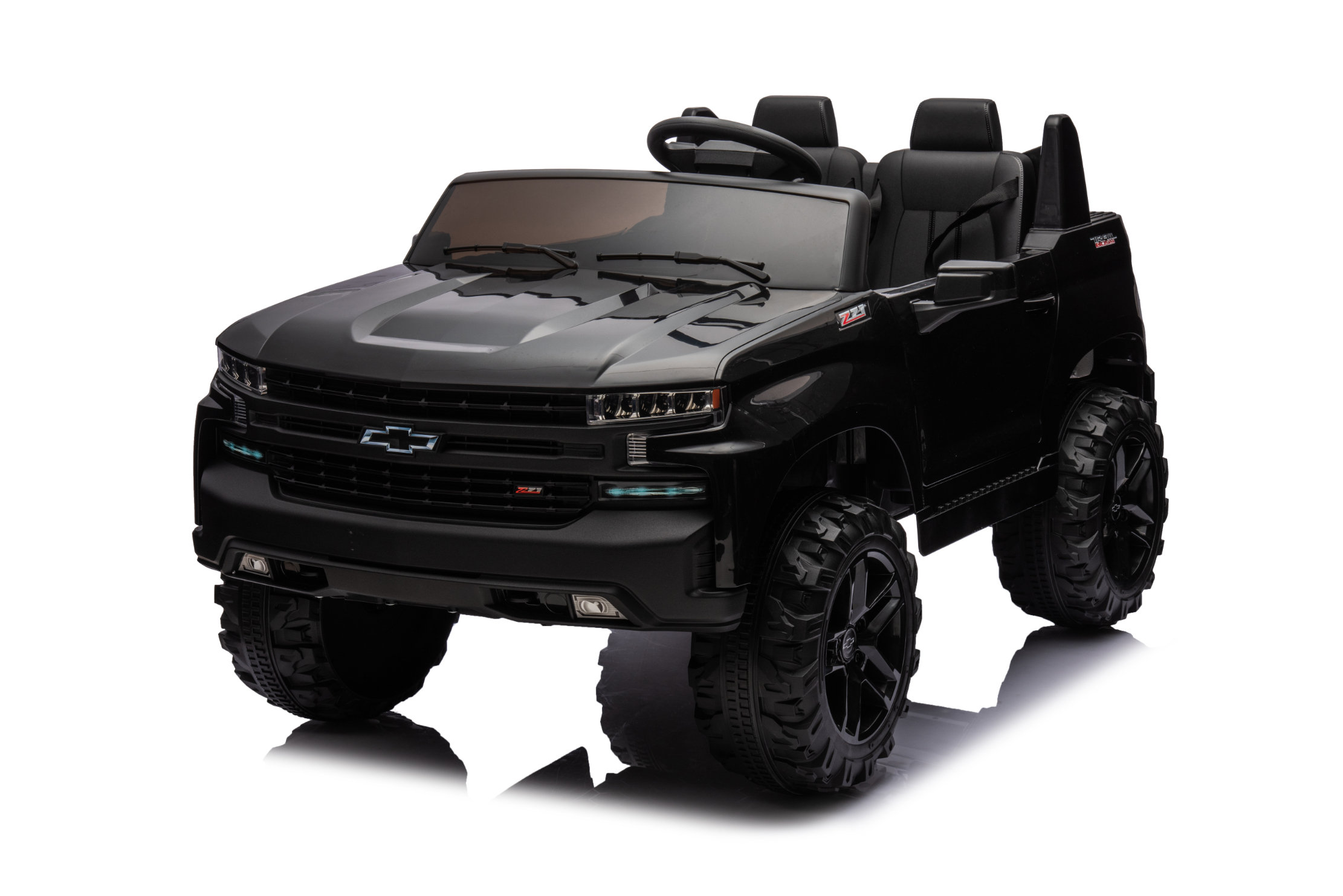 NEECHIPRO Licensed Chevrolet Silverado Toy Ride On Car, 24V NEECHIPRO ...