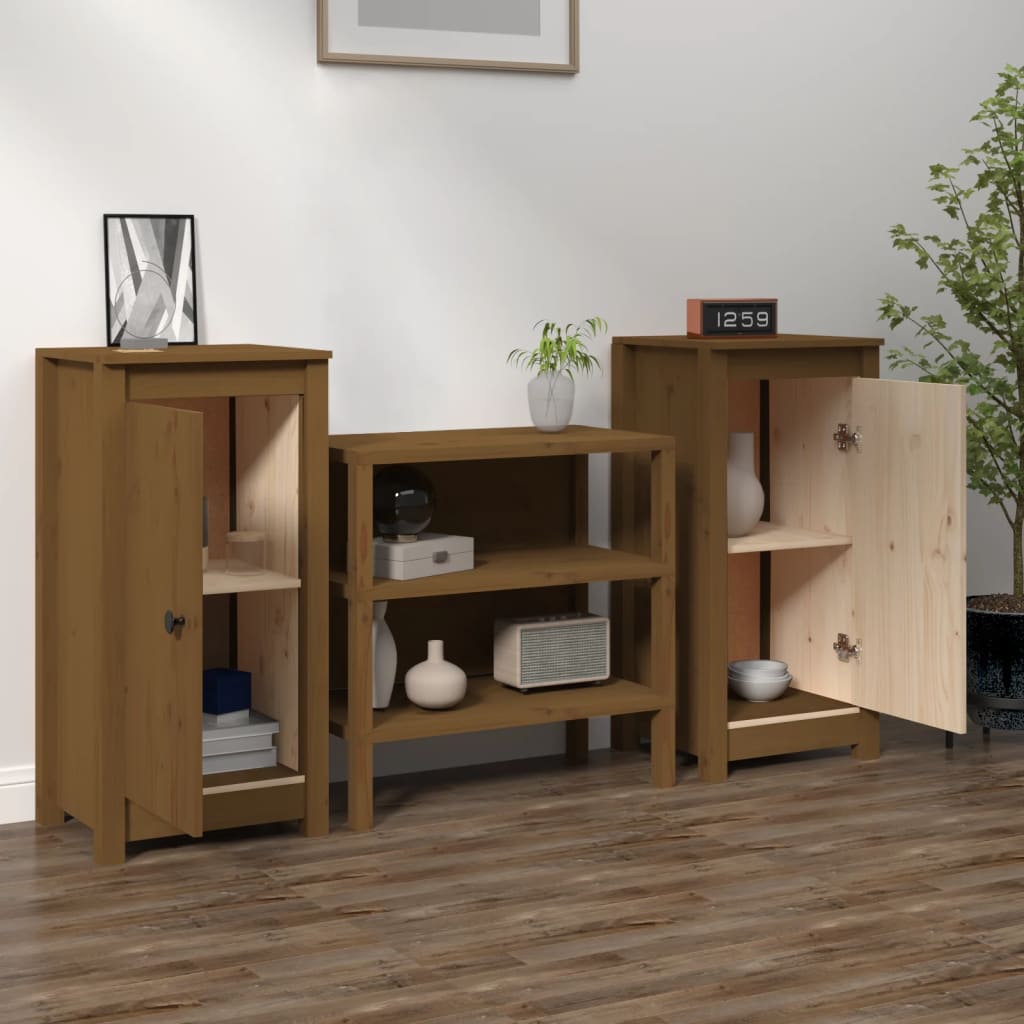 Marlow Home Co. Boehlke 40Cm Wide Solid Wood Sideboard | Wayfair.co.uk