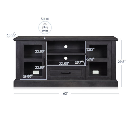 Red Barrel Studio® Ronneka 62'' Media Console & Reviews | Wayfair