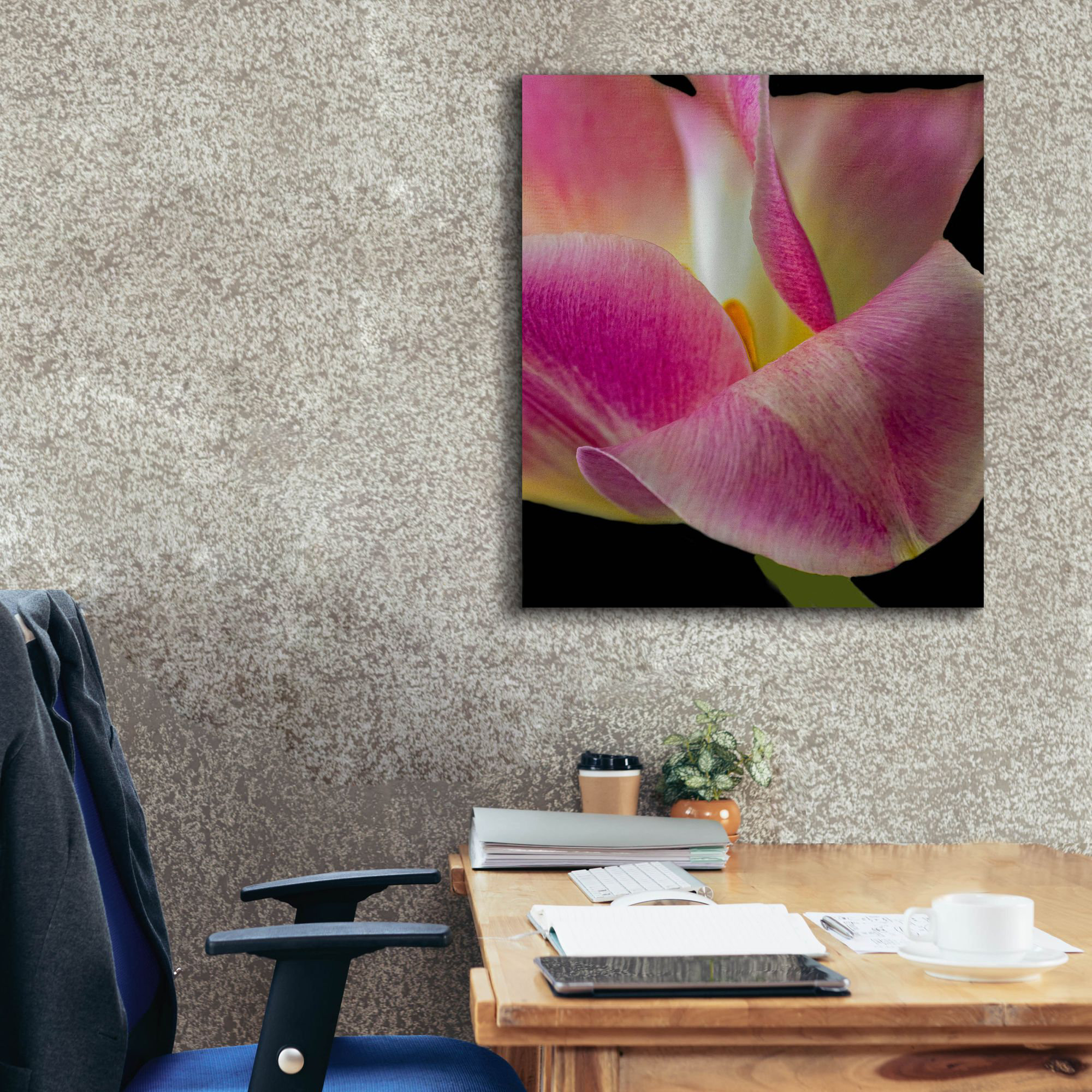 Latitude Run® Pretty In Pink On Canvas by Pamela Plummer Print | Wayfair