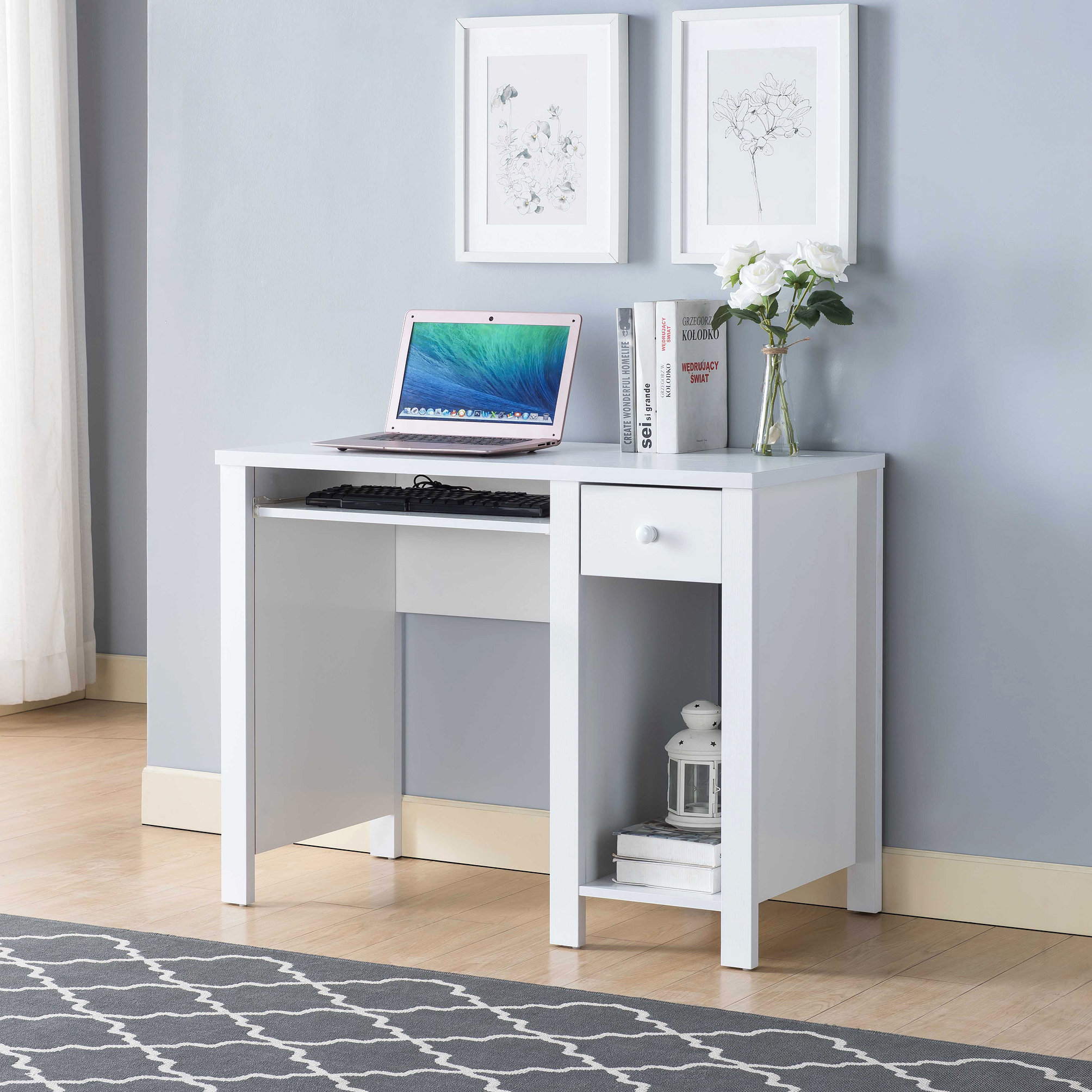 Ophelia & Co. Student Desk Home Office Desk 39"W Compact Desk Writing ...