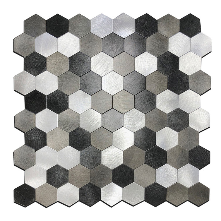 Design Is Personal 12'' W x 12'' L Polyvinyl Chloride (PVC) Peel and ...