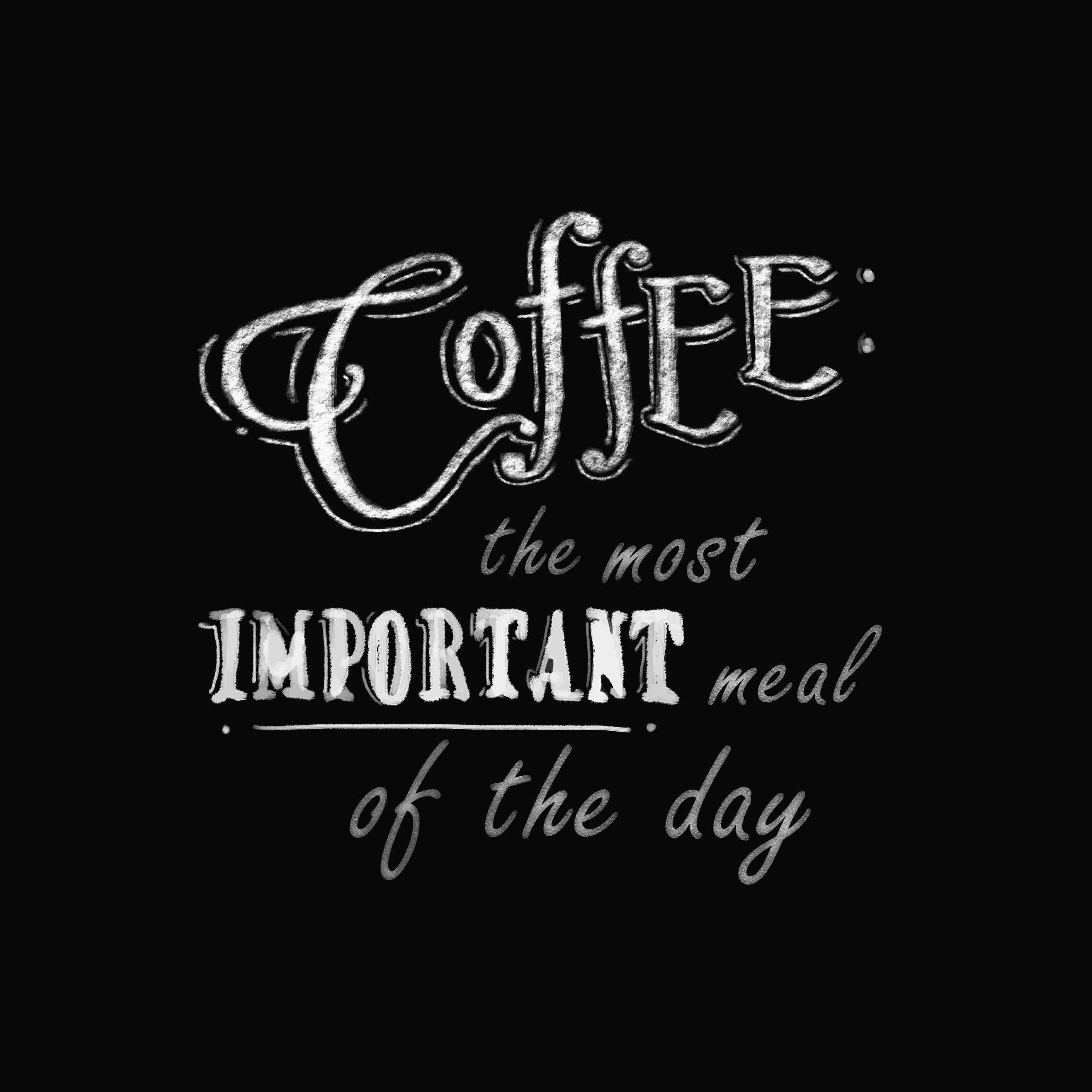 Trinx Coffee Is Important - Wrapped Canvas Graphic Art | Wayfair