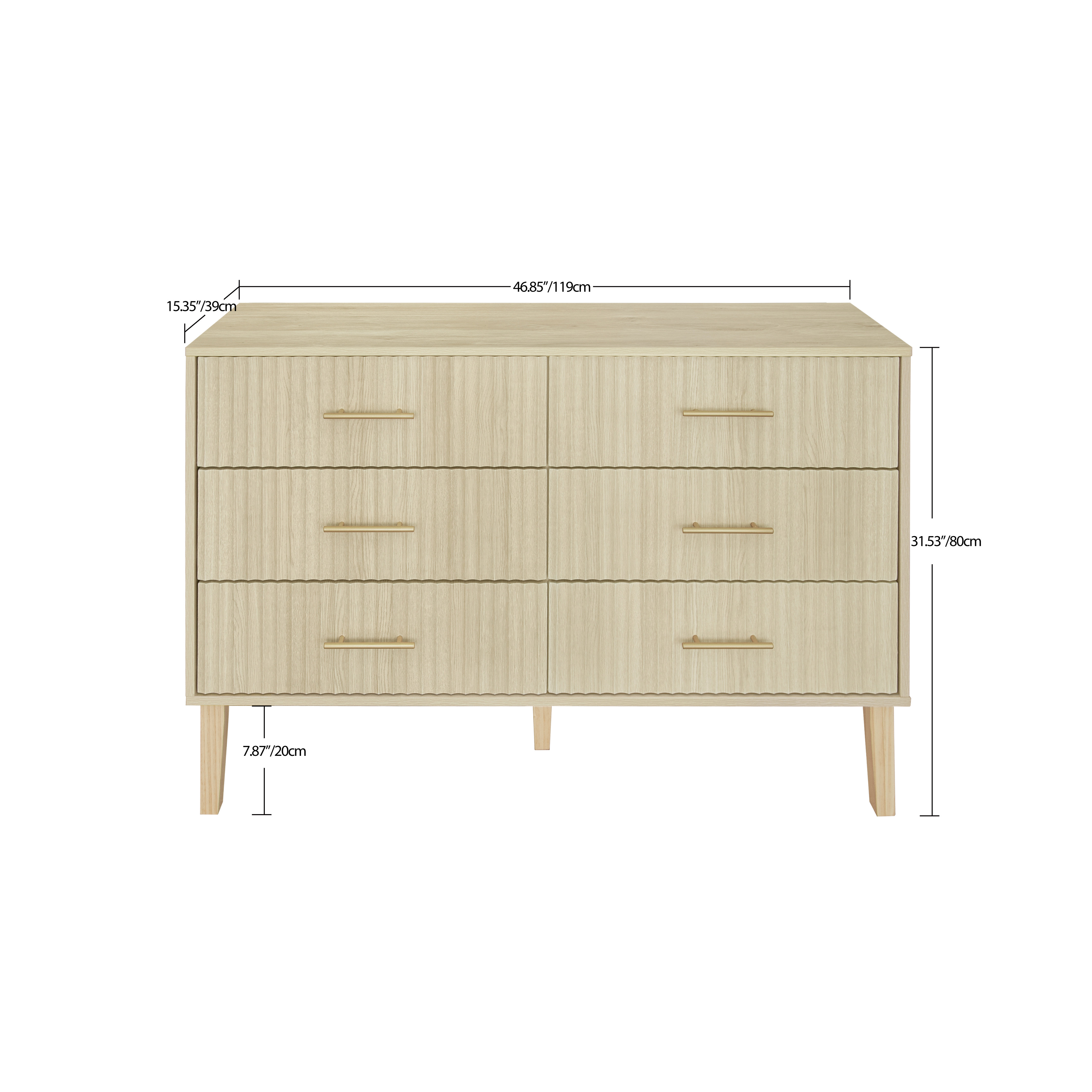 Mercer41 Ruminer 6 - Drawer Dresser & Reviews | Wayfair