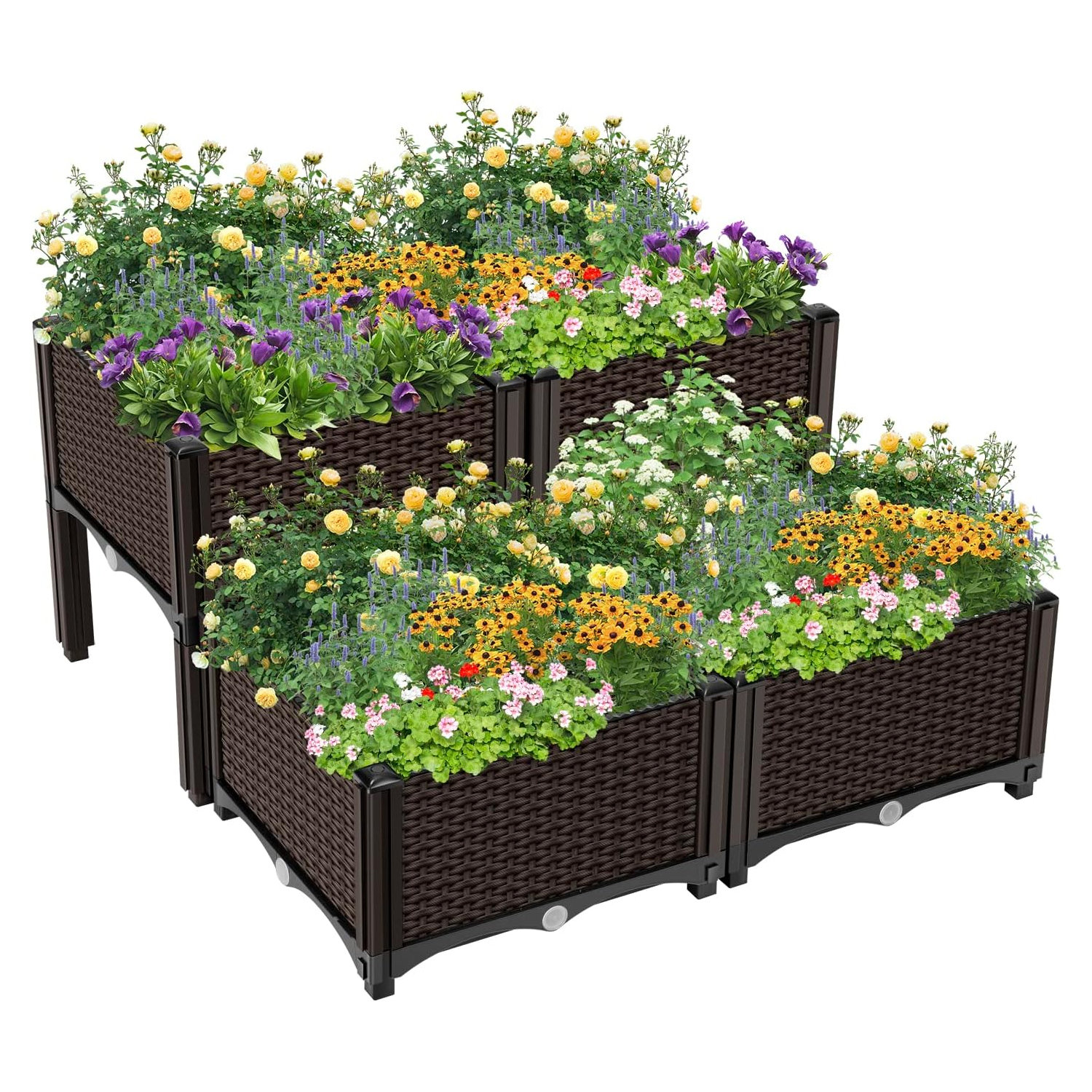 Red Barrel Studio Raised Garden Bed With Legs Planters For Outdoor ...