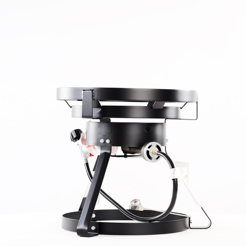 King Kooker 17.5" Heavy Duty Outdoor Cooker for use with Large 5 & 10 ...