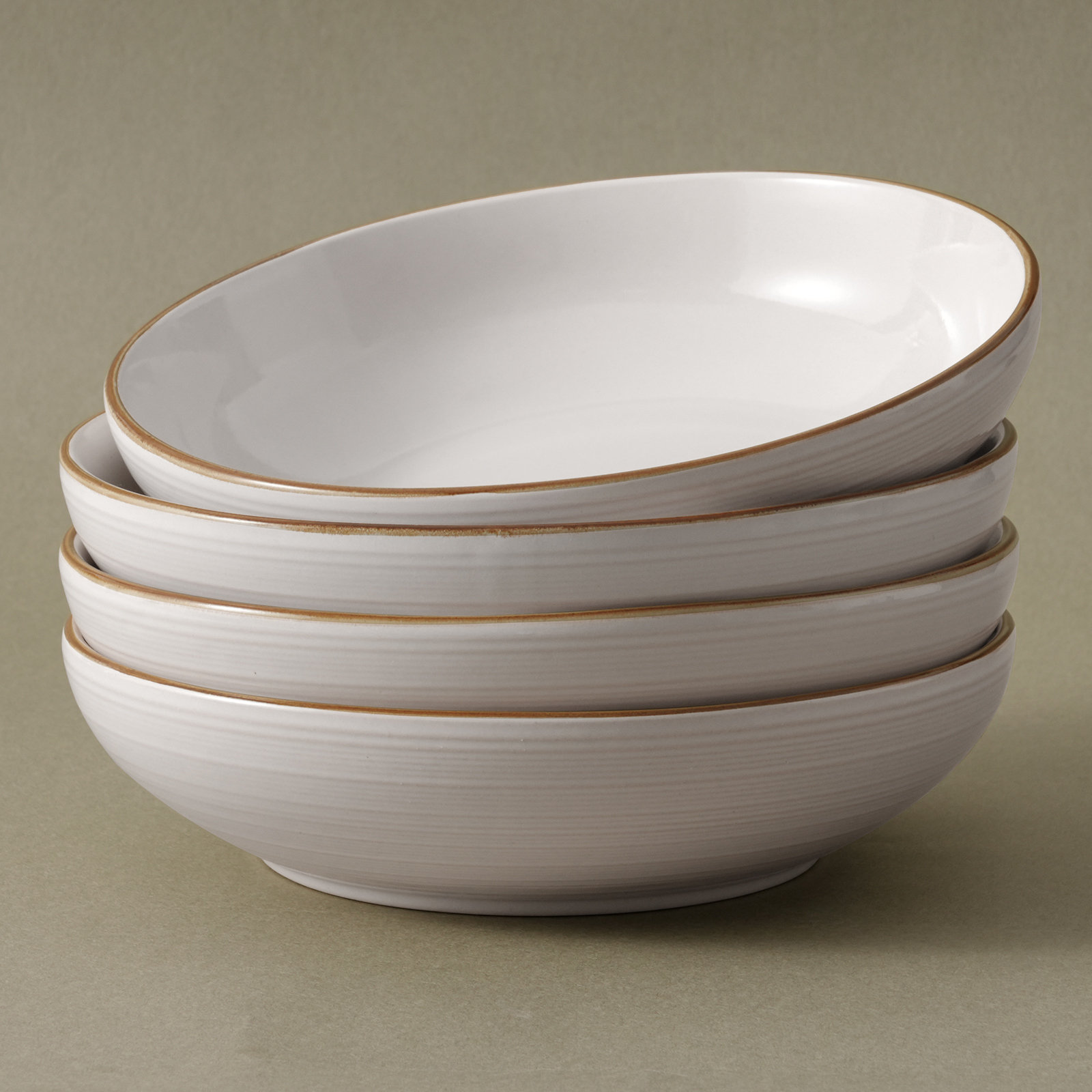 Famiware 4 Piece 8.6 Inch Pasta Bowl Set, Stoneware Bowls Set & Reviews ...