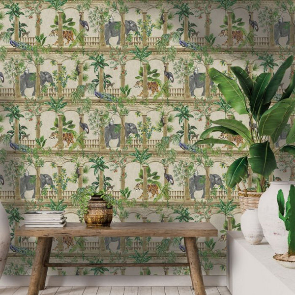 Latitude Vive Garlen 10m x 53cm Matte Wallpaper Roll | Wayfair.co.uk
