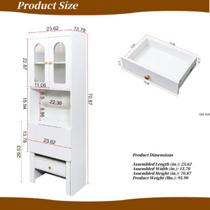 Lark Manor™ Multi-Functional Foldable Writing Desk with Convertible ...