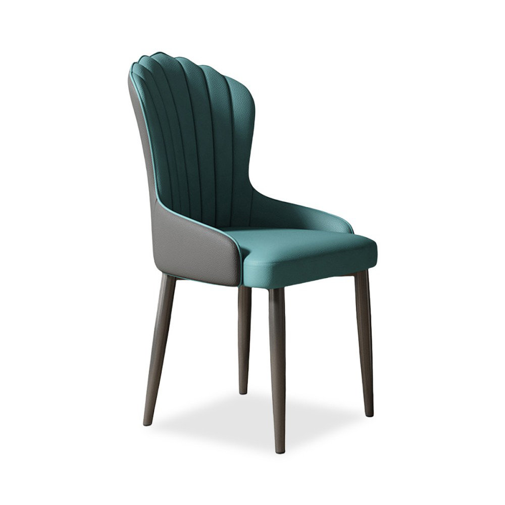 Mass Furni Solid back side Chair(Set of 2) | Wayfair