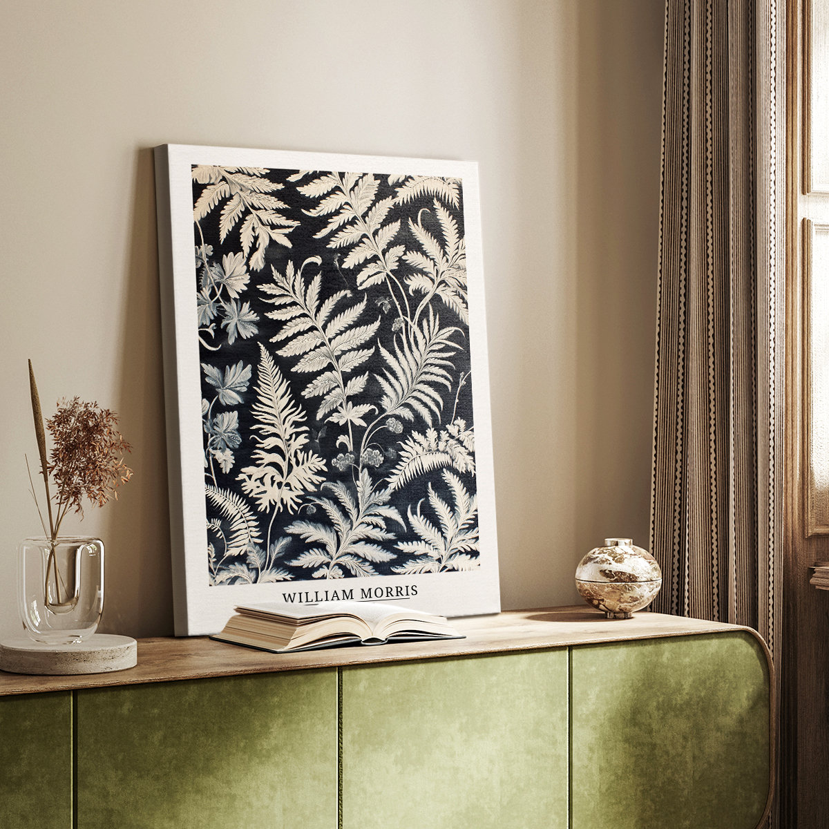 Bay Isle Home™ WM MORRIS Series DCCCVII -Gallery Wrapped Cavas | Wayfair