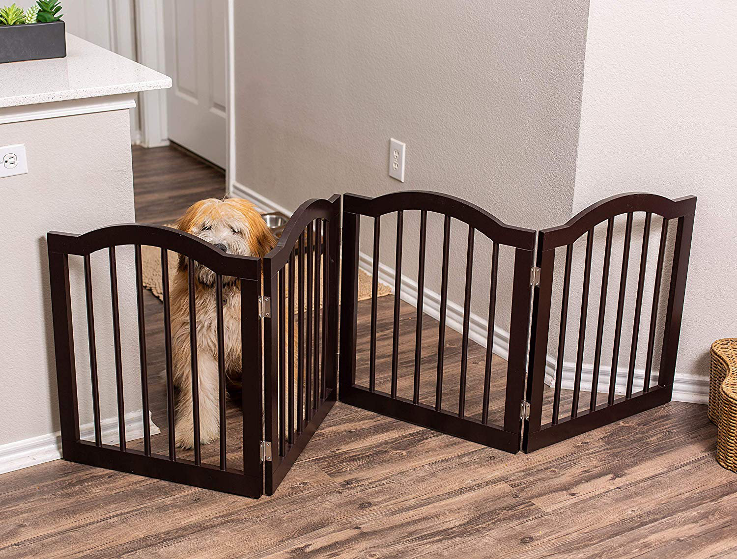 BirdRock Home Free Standing Pet Gate | Wayfair