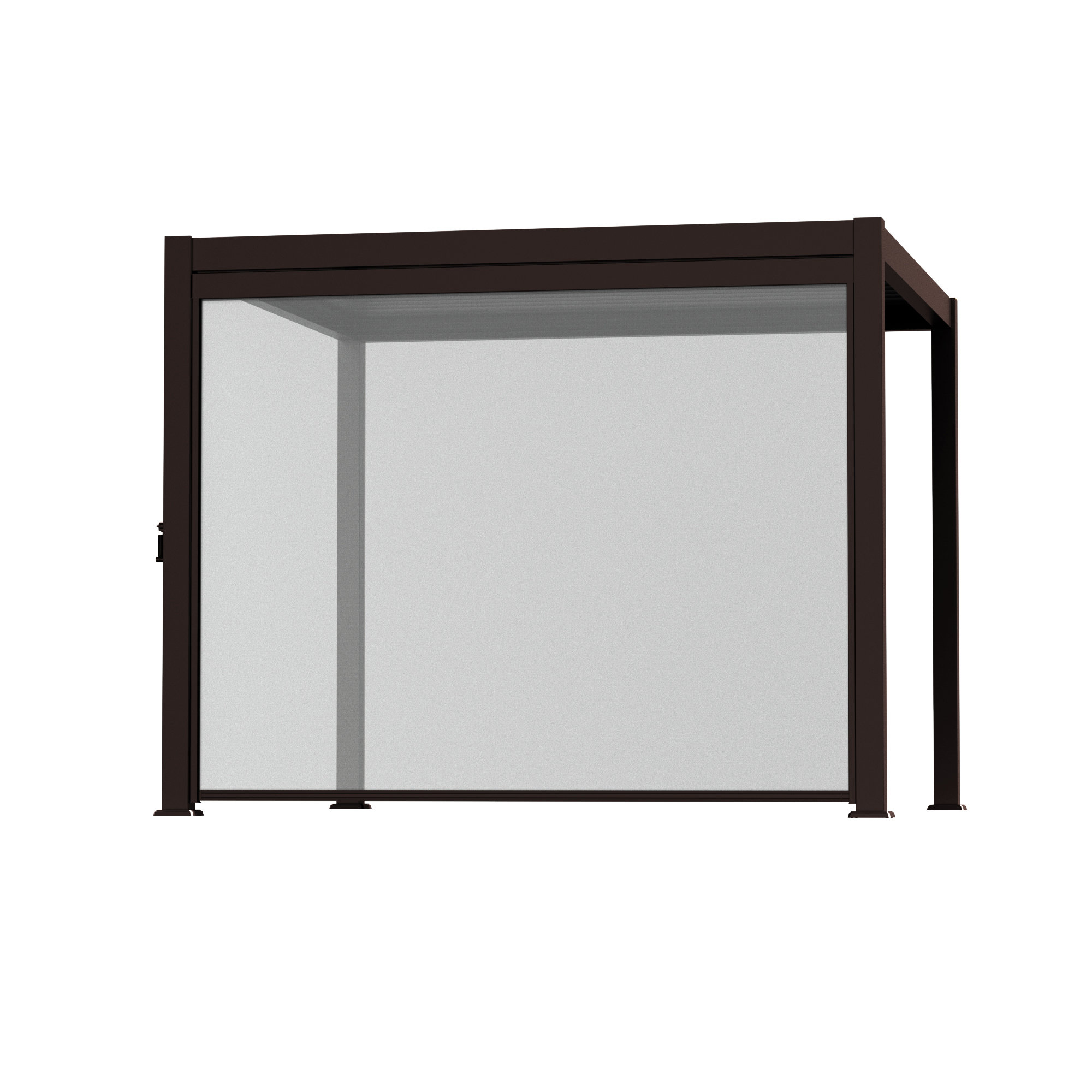 ACEGOSES Durable Pull Down Privacy Screen for Patio Pergola | Wayfair