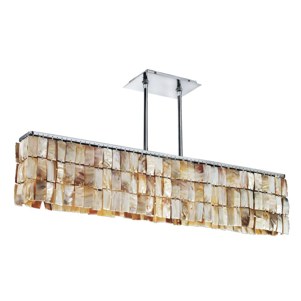 Highland Dunes Granton 5 - Light Kitchen Island Linear Pendant | Wayfair