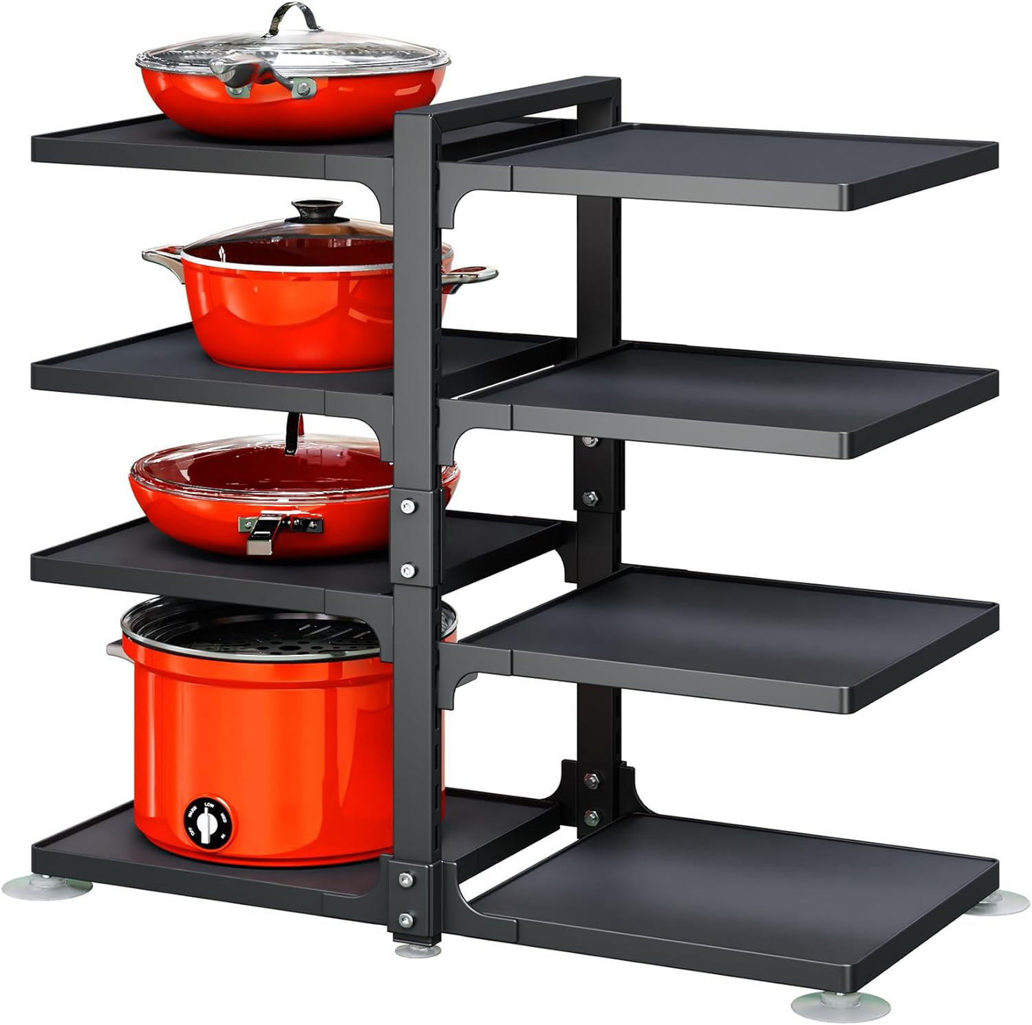 Prep & Savour Rectangle Freestanding Pot Rack | Wayfair