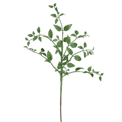 The Holiday Aisle® 22" Mini Locust Spray Glitter Spray | Wayfair