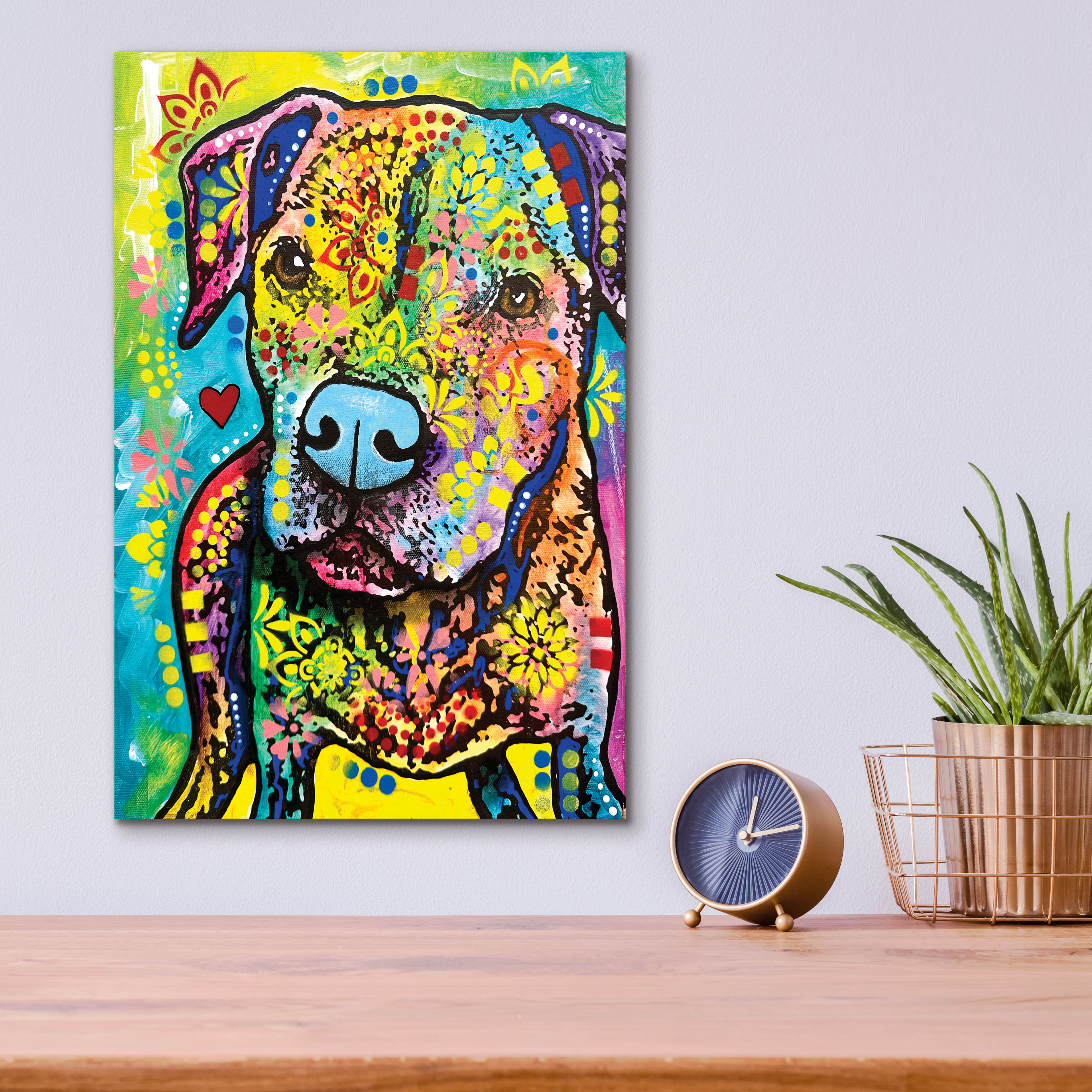 Winston Porter 'Just A Hap Hap Happy One' by Dean Russo Acrylic Glass ...